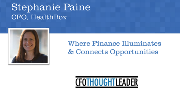 324: A CFO's Seasoned Entrepreneurial Itch | Stephanie Paine, CFO, Healthbox - CFO THOUGHT LEADER