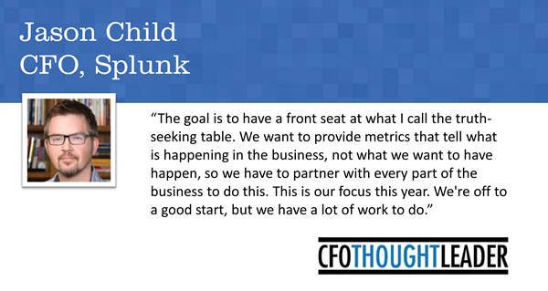 578: The Awesome Power of FP&A | Jason Child, CFO, Splunk - CFO THOUGHT ...