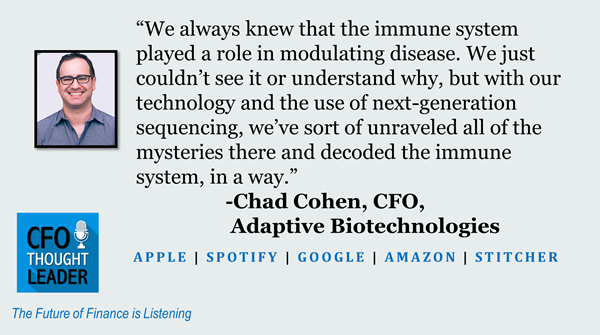 653: From Real Estate to the Immune System | Chad Cohen, CFO, Adaptive ...