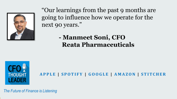 666: When Vision Is the Plus Multiplier | Manmeet Soni, CFO, Reata ...