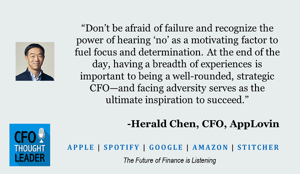 769: Beyond the Boardroom | Herald Chen, CFO, AppLovin - CFO THOUGHT LEADER