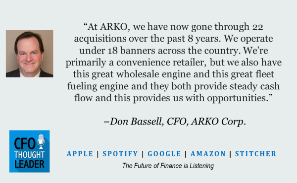 878: When the Path Rises to Meet You | Don Bassell, CFO, ARKO Corp ...