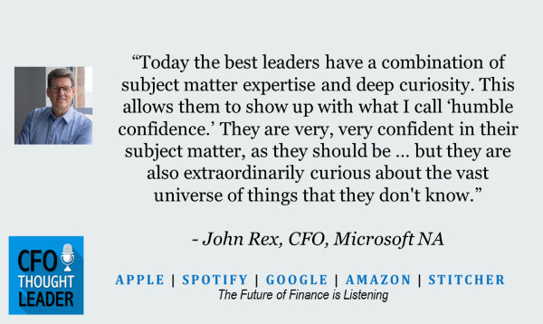 908: Back to School | John Rex, CFO (emeritus), Microsoft NA - CFO ...