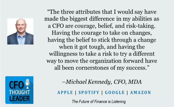 957: Mission-Centric Finance: MDA's Transformation Story | Michael ...
