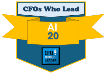 The 20 Leading CFOs of AI - CFO THOUGHT LEADER